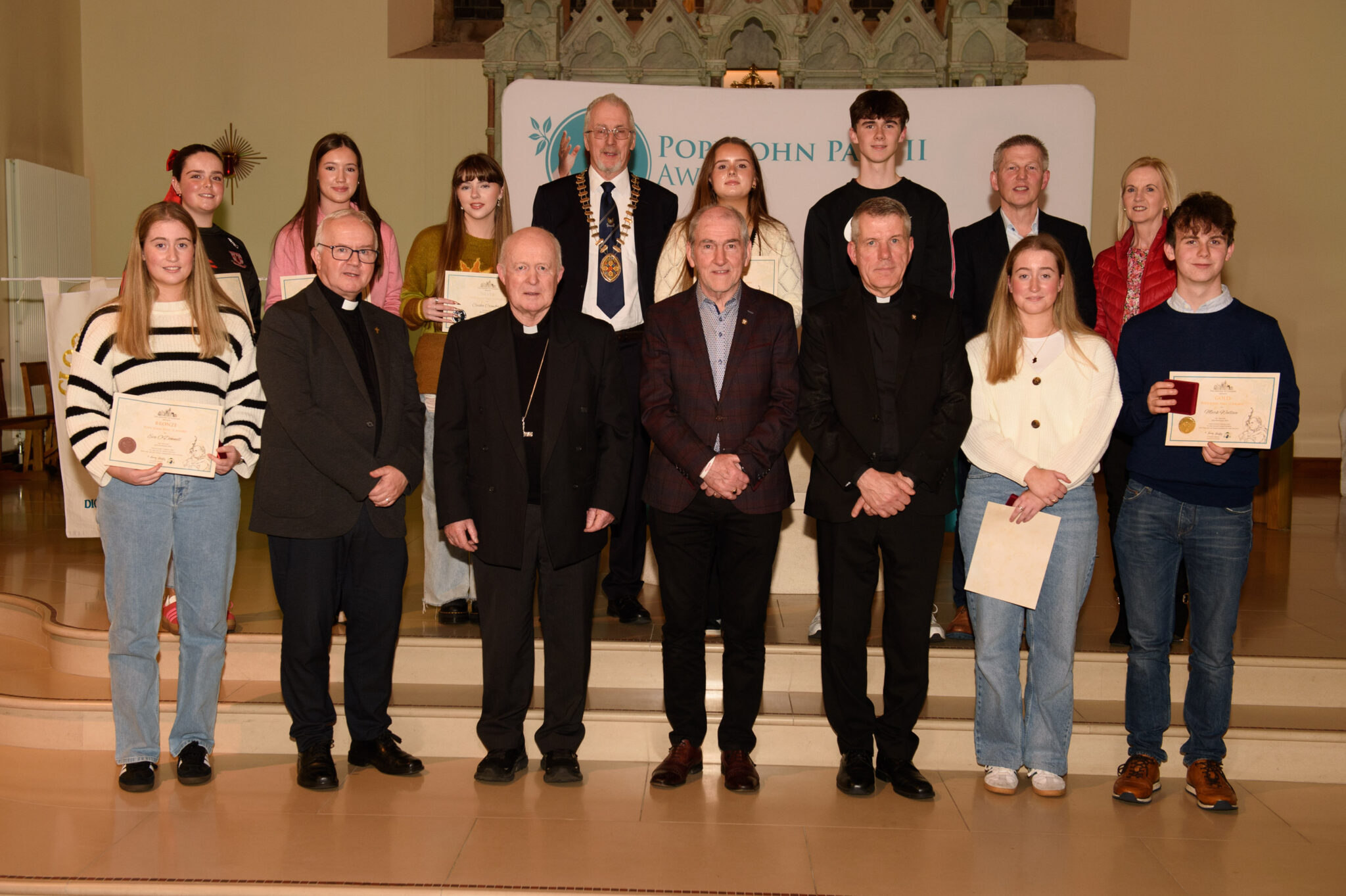 Diocese of Clogher Annual Pope John Paul II Award ceremony 2024 | Pope ...
